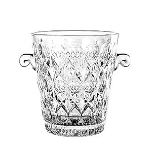 Glass Ice Bucket Champagne/Wine Bucket Wine Cooler