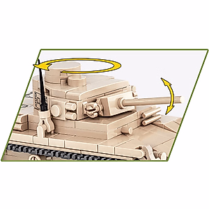 COBI Historical Collection WWII Panzer III Ausf. J. Tank