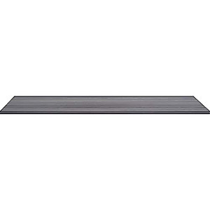Lorell Active Office Relevance Tabletop, Charcoal, Laminate