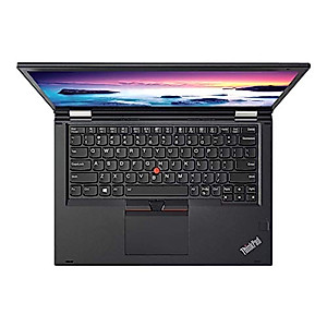 Lenovo ThinkPad Yoga 370 Touch Laptop with Intel Core i5-7300U, 8GB DDR4 RAM, 256GB SSD - 13.3" - Black - 20JH002AUS (Renewed)
