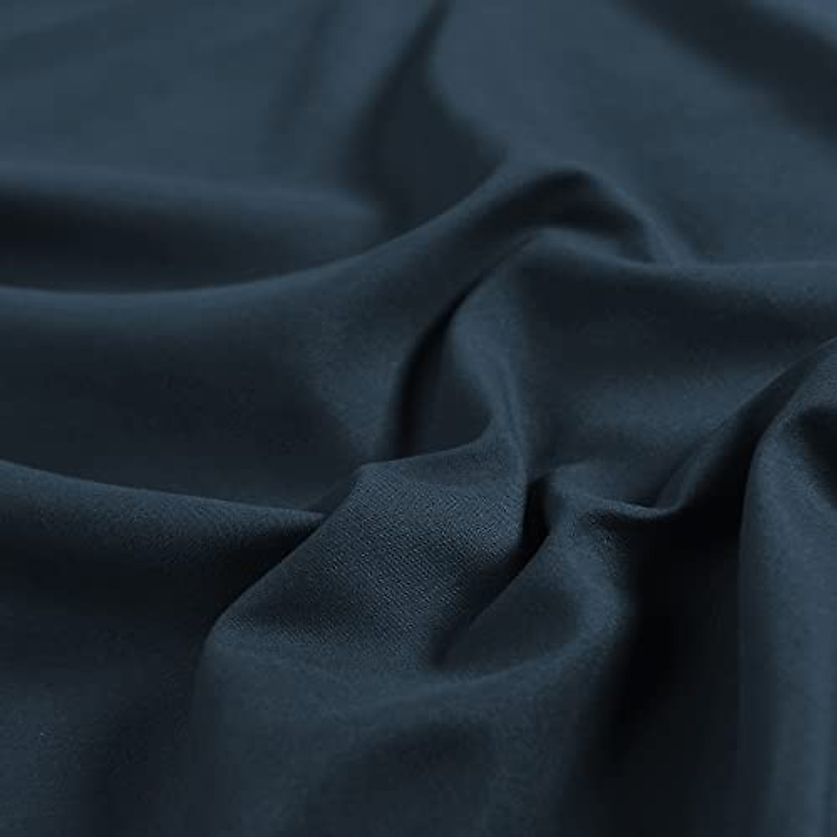 LONAVA Twin Size Sheets Set - 4 Piece Set Wrinkle Free Hotel Luxury Oeko-TEX Sheets and Pillowcases Set, Silky Soft Microfiber Bed Sheets, Breathable and Elastic, 16-Inch Deep Pockets, Navy Blue