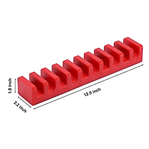 Mayouko Magnetic Plier Holder, 10 Plier&Screwdriver Organizer Rack, Hand Tool Organizer Tray Rack