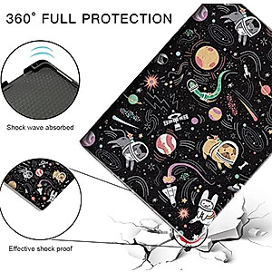Case for Samsung Galaxy Tab A8 10.5 Fit 2022 Samsung A8 Android Tablet Cover 10.5 Inch Samsung Galaxy Tab A8 Case Space Globe Cat Slim Protective Smart Hard Shell Cover for SM-X200 X205 X207