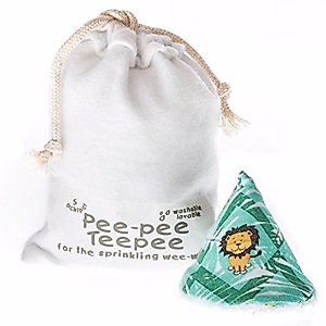 Beba Bean Pee pee Teepee Jungle Green Laundry Bag, white,green,multicolor