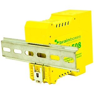 Brainboxes Industrial Unmanaged Ethernet Switch 8 Ports