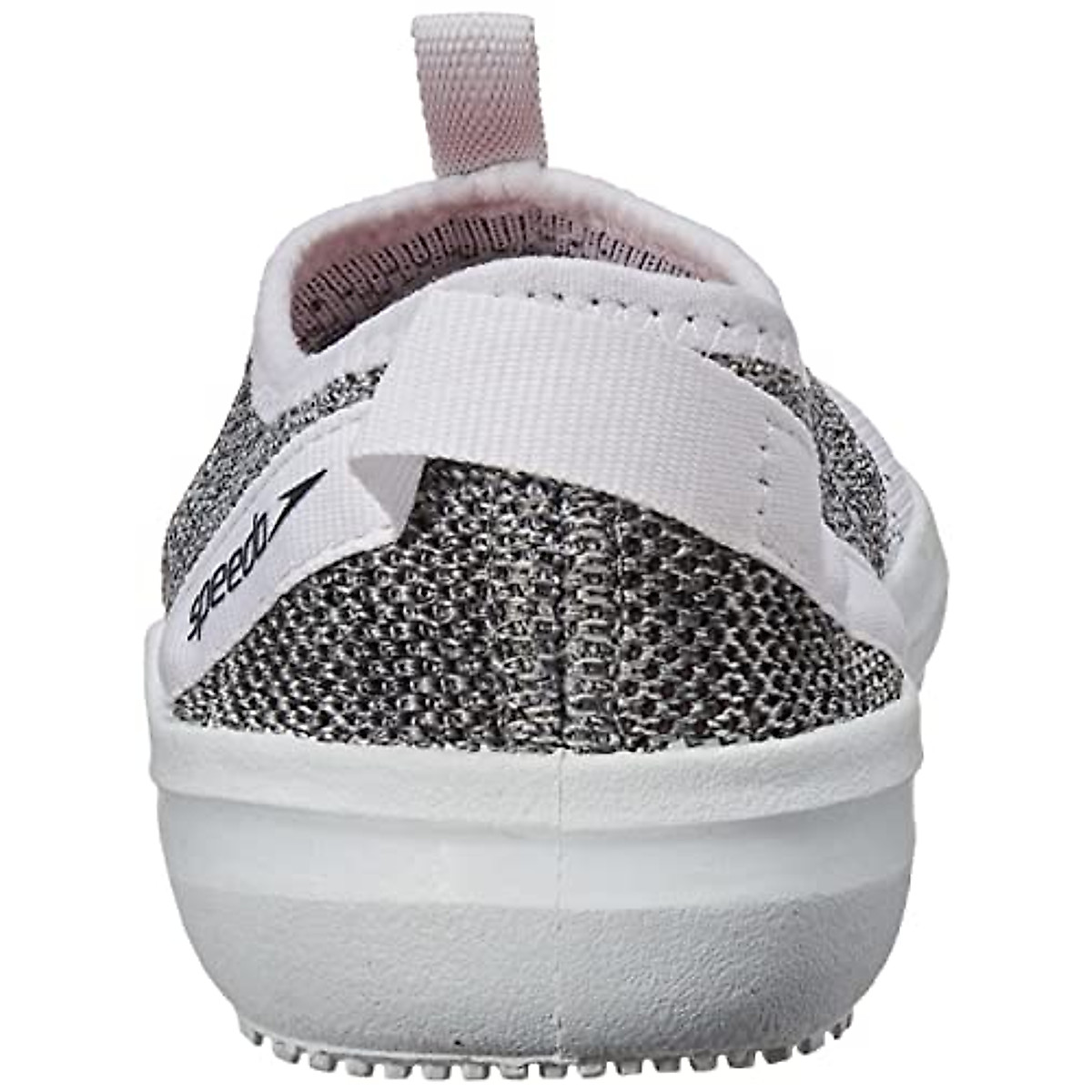 Speedo Women's Water Shoe Surfknit Pro, White/Grey/Black, 8