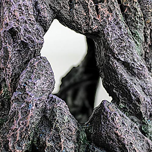 Penn-Plax Age-of-Magic Wizard’s Castle Aquarium Decoration – Safe for Freshwater and Saltwater Fish Tanks – Extra Large – Part A