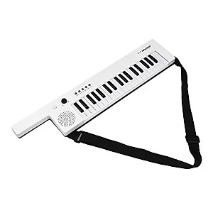 PENCHEN Guitar Electronic Piano with Mini Keyboard 37-Key Electronic Keyboard Piano Rechargeable Children' s Piano
