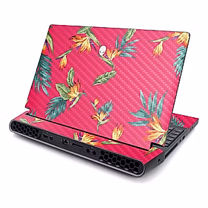 MightySkins Skin for Alienware AREA-51M R2 (2020) - Abstract Black | Protective, Durable, and Unique Vinyl Decal wrap Cover | Easy to Apply, Remove, and Change Styles | Made in The USA