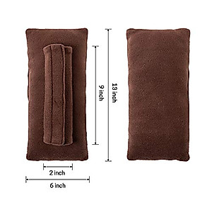 GNEGNI Seat Belt Pillow for Kids, Car Seat Travel Pillow to Protect Head Neck and Shoulder, Patient Care Surgery Recovery Support Cushion Pad, Seat Belt Cushions Pads Protectors for Child Adults