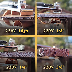 TOOLIOM 50A Non-Touch Pilot ARC Air Plasma Cutter Dual Voltage 110V/220V IGBT Inverter Metal Cutting Machine 1/2" Clean Cut