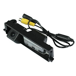 CCD Color Car Rear View Reverse Parking Camera Compatible with Toyota RAV4 RAV-4 Version-B Horizontal Hole