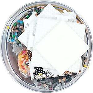 Perler 80-42968 Big Bucket Harry Potter Fuse Bead Kit for Kids and Adults, Comes with 27 Patterns, Multicolor, 8504pcs