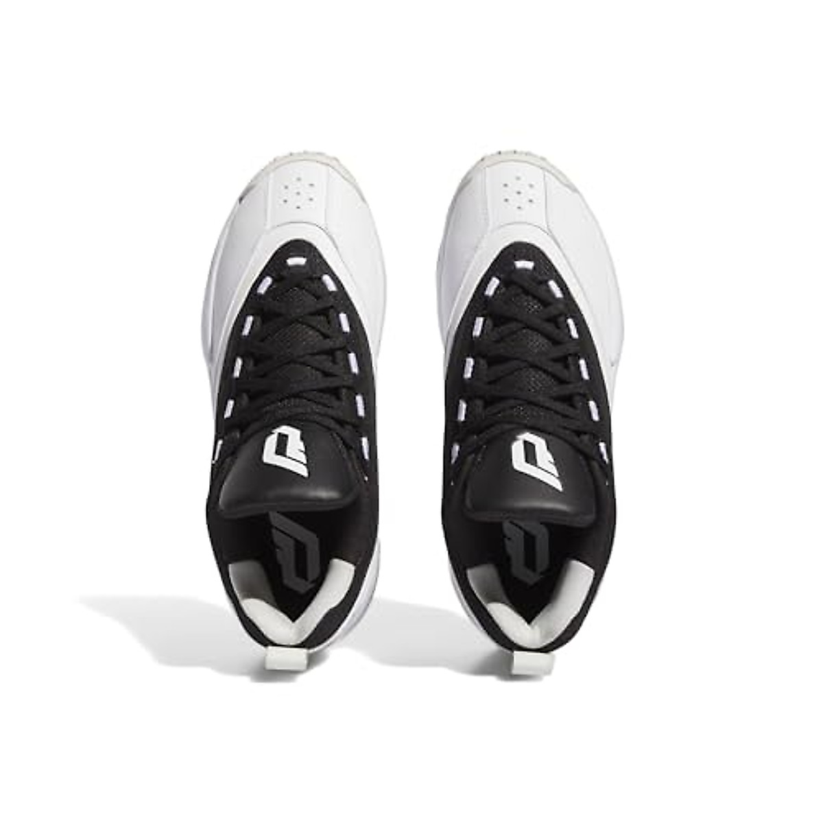 adidas Dame Certified 2 White/Black/Orbit Grey Men's 15 Medium