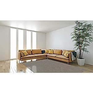 KOECKRITZ Custom Sized Area Rug (Color: Pewter Gray). You Measure The Space, and We'll Custom Cut Your Rug to Fit