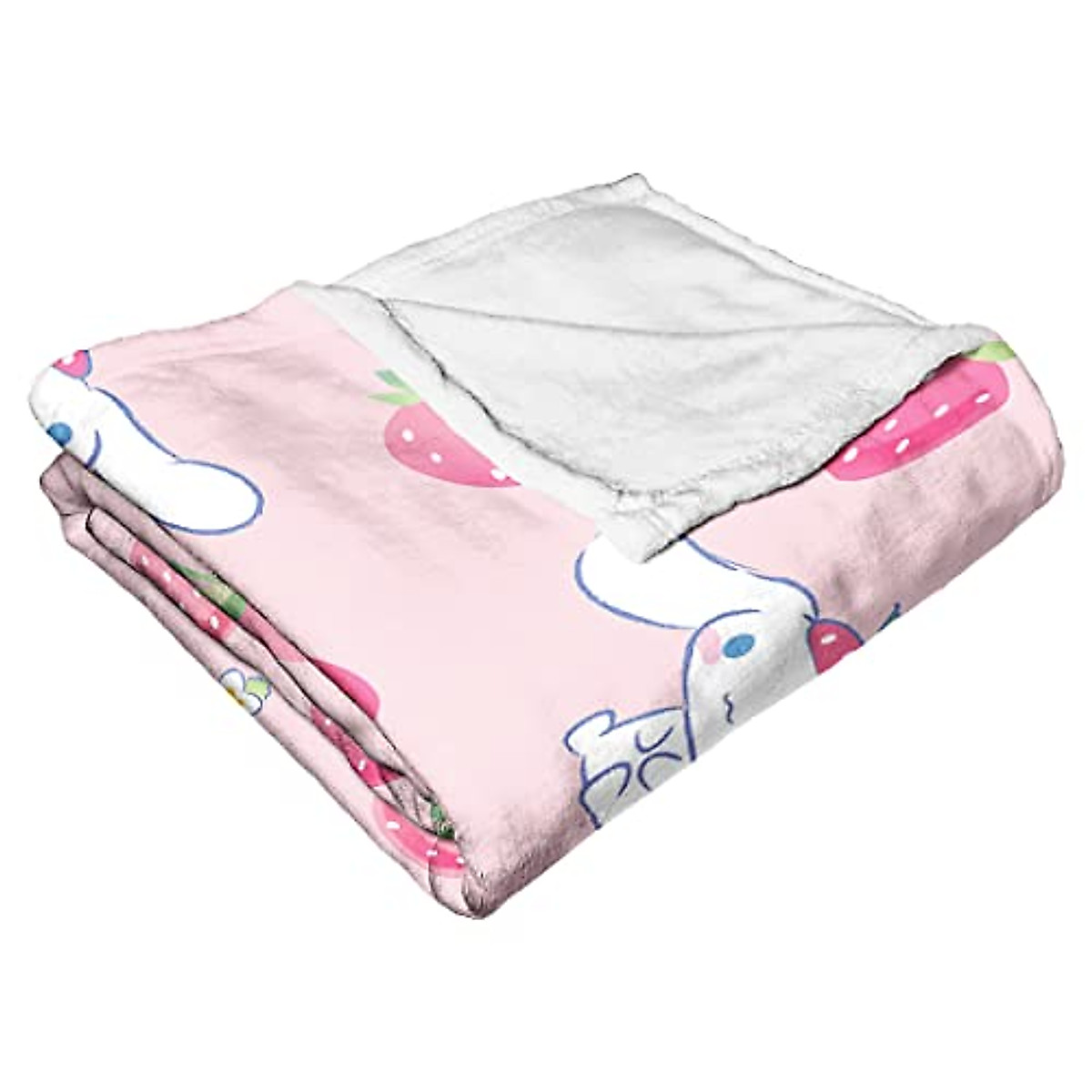 Northwest Sanrio Cinnamoroll Silk Touch Throw Blanket, 50" x 60", Berry Pattern