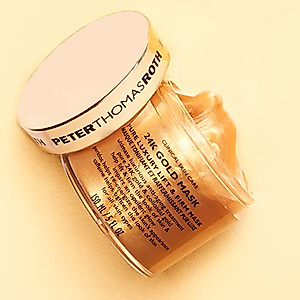 Peter Thomas Roth | 24K Gold Mask | Pure Luxury Lift & Firm, Anti-Aging Gold Face Mask, Helps Lift, Firm and Brighten the Look of Skin, 5 Fl Oz (Pack of 1)
