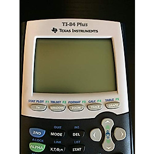 Texas Instruments Ti-84 Plus Graphing Calculator - Black (Renewed)