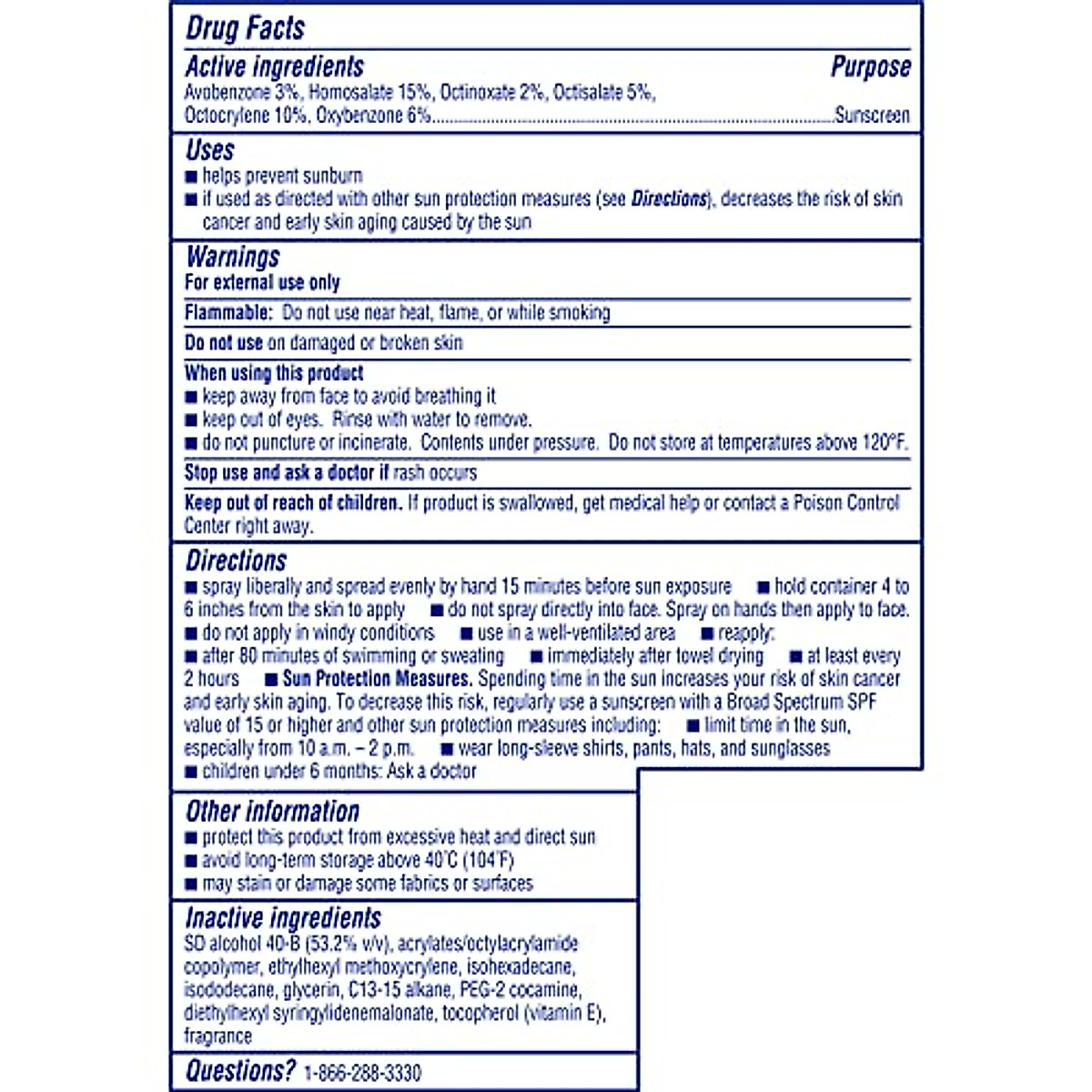 Coppertone SPORT Sunscreen Spray SPF 100, Water Resistant, Continuous Spray Sunscreen, Broad Spectrum SPF 100 Sunscreen, 5.5 Oz Spray