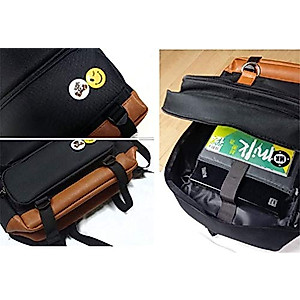 Mxcostume Anime Backpack One Piece Luminous Large Capacity School Bag Cosplay Bookbag (Pattern1)