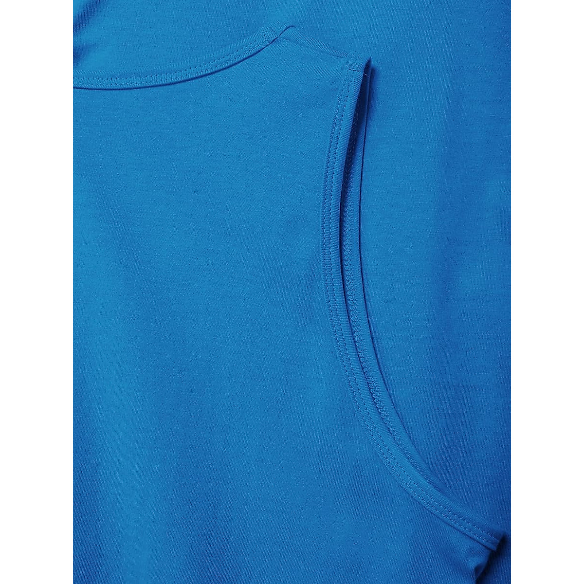 ZIWOCH Men Tank Top Sleeveless Shirts Muscle Workout Crewneck Tee Tops Blue