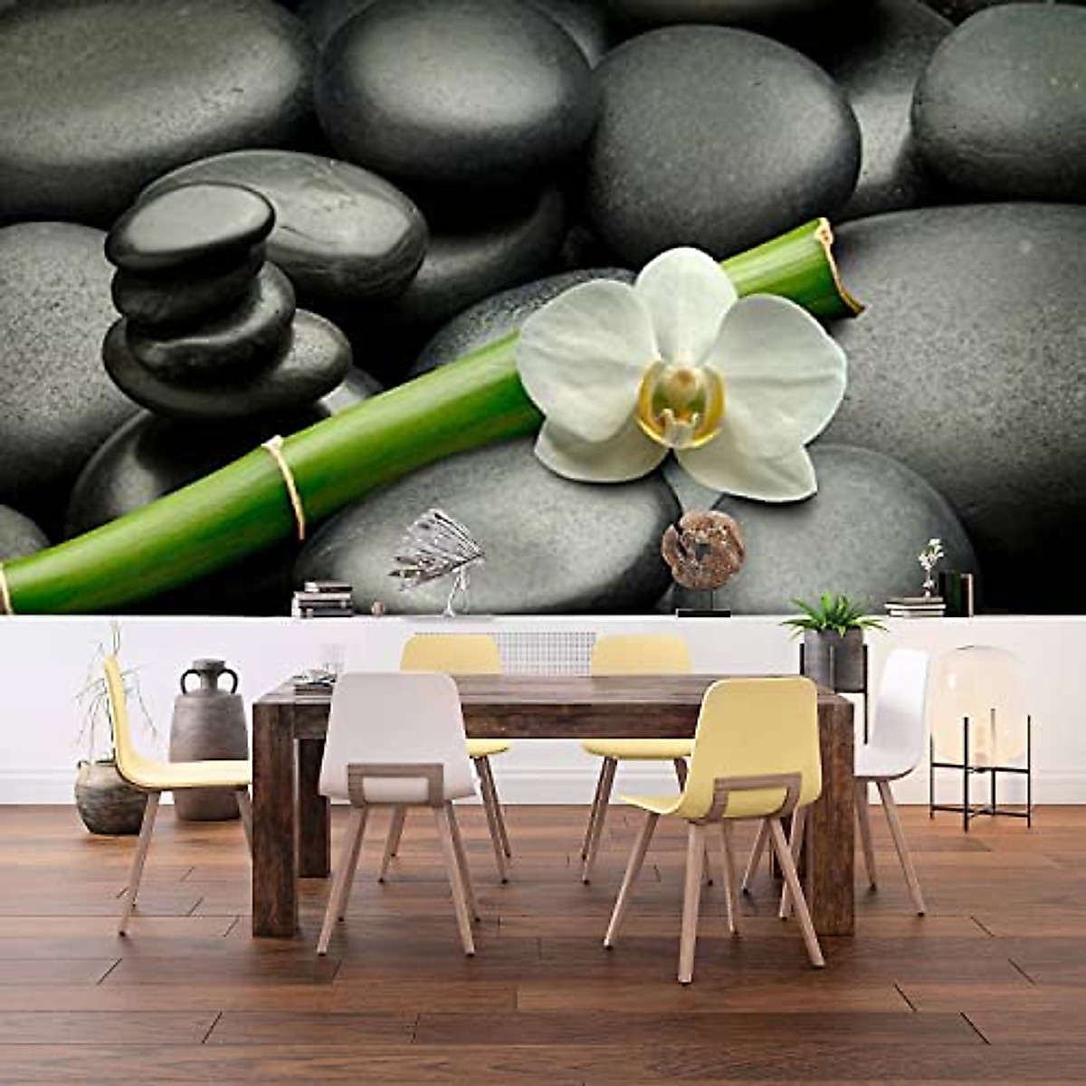 3D Wall Murals Removable Wallpaper Peel and Stick Modern Wall Stickers Feng Shui Luxury Wall Paper for Living Room Bedroom Wall Decor