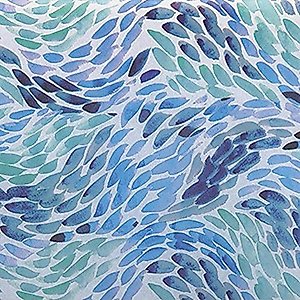 Printed Tissue Paper for Gift Wrapping with Design (Nature-Inspired Sea Glass), 20 Large Sheets (20x30)