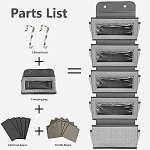 homyfort Over the Door Organizer with Side Pockets