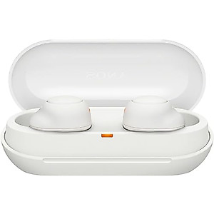 Sony True Wireless Headphones - Up to 20 Hours Battery - Charging case - Voice Assistant Compatible - Built-in mic for Phone Calls - Reliable Bluetooth - WF-C500/WZ - Limited Edition - Pearl White