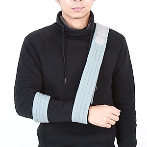 Forearm Sling, Adjustable Sling Support Strap for Broken & Fractured Bones, Men,women,kids Left or Right Wrist Injuries Fracture Treatment