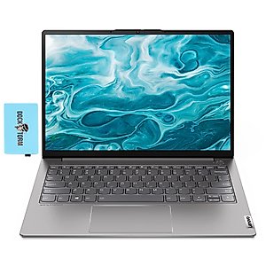 Lenovo ThinkBook 13s G3 Business Laptop, 13.3" 60Hz WUXGA Display (AMD Ryzen 5 5600U 6-Core, 8GB RAM, 512GB PCIe SSD, AMD Radeon, Backlit KYB, Fingerprint, WiFi 6, Bluetooth 5.2, Win 11 Pro) with Hub