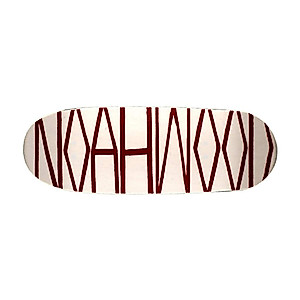 NOAHWOOD Fingerboards 8.0 Deck 100mm X 33mm (White-Red) Deck