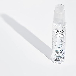 GIOVANNI ECO CHIC Frizz Be Gone - Super Smoothing Anti-Frizz Hair Serum, Adds Shine, Seals in Color, Infused with Natural Botanical Ingredients, Salon Quality, No Parabens - 2.75 fl oz (1 Pack)