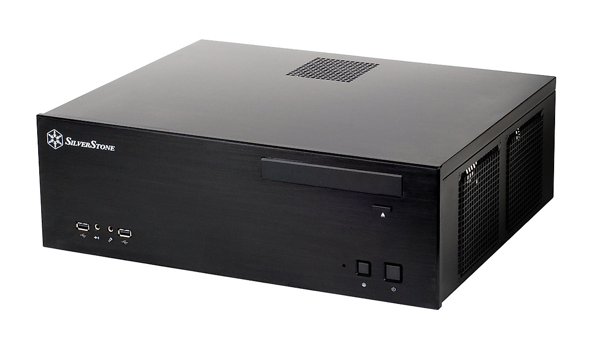 SilverStone GD04B Micro ATX HTPC Case - Silent & Compact