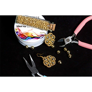 Anezus 12 Rolls Jewelry Wire Craft Wire Tarnish Resistant Beading Wire for Jewelry Making Supplies