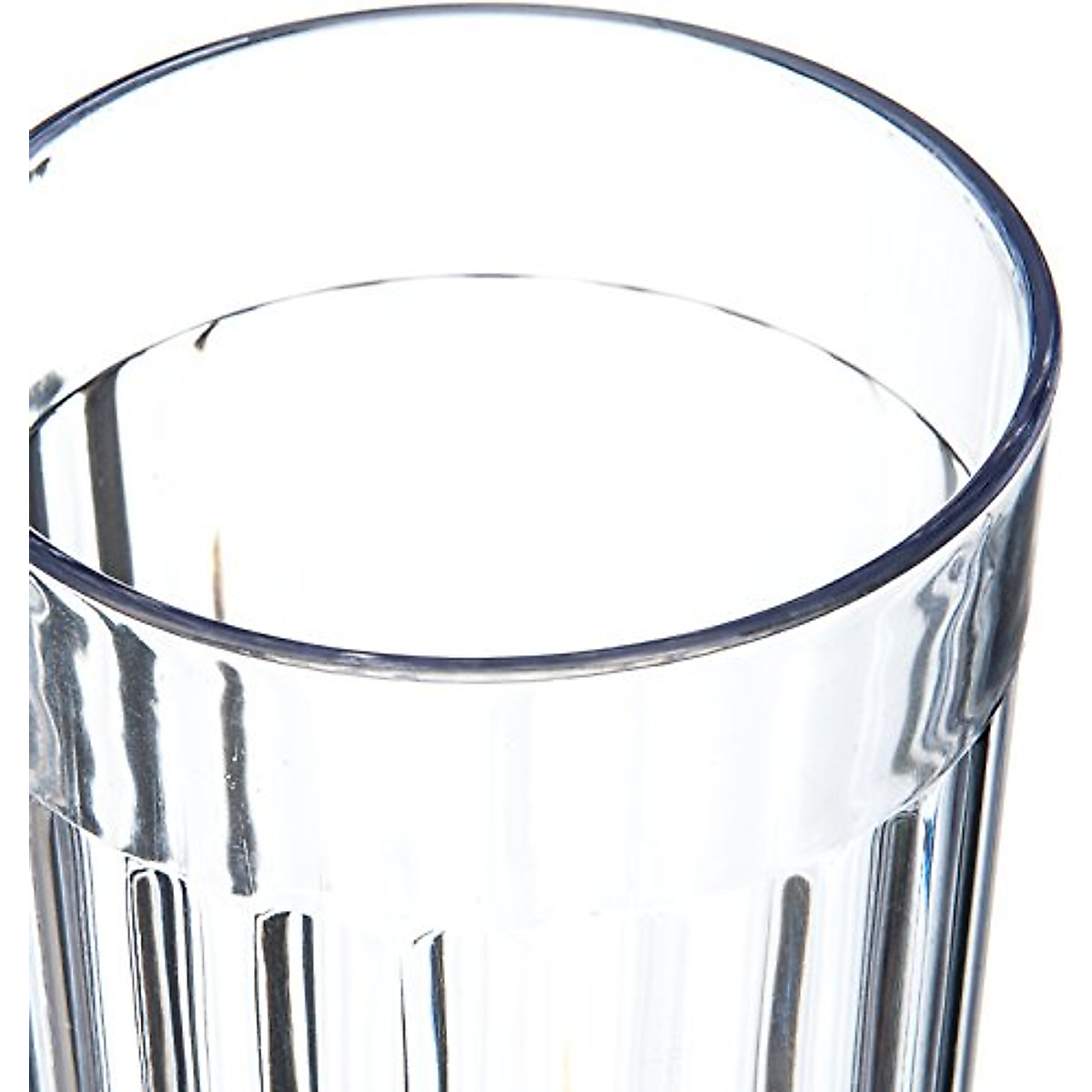 Carlisle FoodService Products 111607 Bistro Tumbler, 16 oz, Clear, Plastic (Pack of 1)