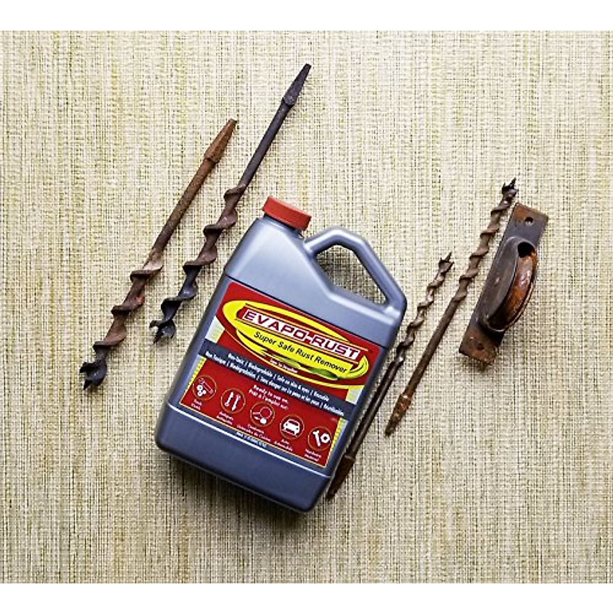 Evapo-Rust The Original Super Safe Rust Remover, Water-based, Non-Toxic, Biodegradable, 5 Gallons