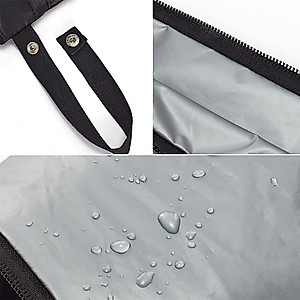 Breast pump bag with Cooler Layer, 3pcs Diaper Bag Baby Cooler & Wet Dry Bag Pouch Set - Grey Color Diaper Bag Cooler Backpack Convenient for Mother to Working and outdoor