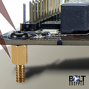 Bolt Dropper 502pcs Computer Screw Assortment Kit - Standoffs Screws for HDD Hard Drive, Fan, Chassis, ATX Case, Motherboard, Case Fan, Graphics, SSD, Spacer - DIY PC Installation and Repair Set