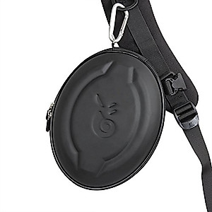 Hetmitshell Hard EVA Travel Case Fits Mpow 059 Bluetooth Headphones Over Ear Hi-Fi Stereo Wireless Headset Foldable Soft Memory-Protein Earmuffs (Black)
