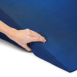 Medline Bed Wedge Pillow, Multi-Position 7.5 inch Wedge Cushion for Legs or Upper Body, Wedge Pillow for Acid Reflux, Snoring, Sinus Issues, or After Surgery