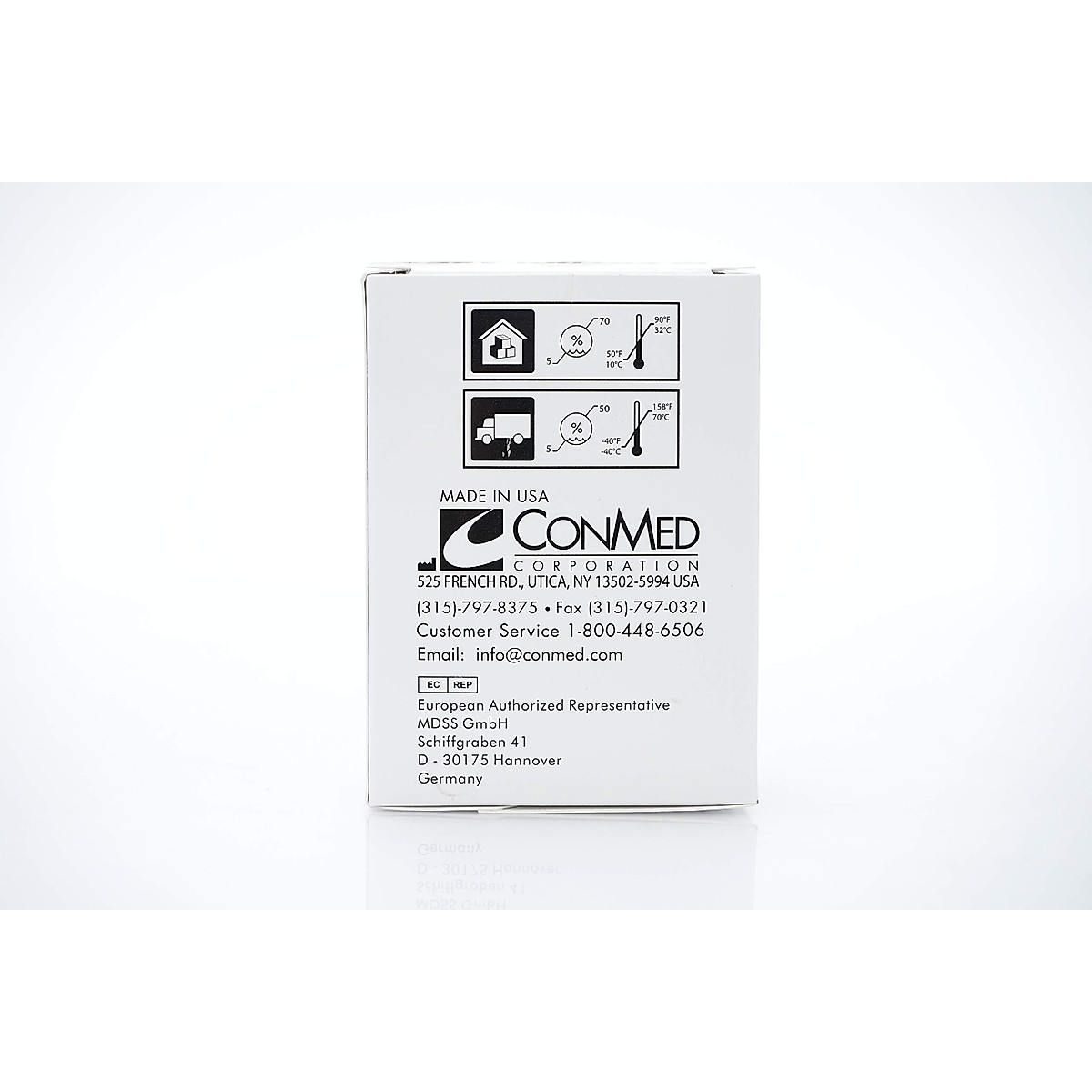 Conmed Electrolase Hyfrecator Electrodes, Blunt, Disposable Hyfrecator Tips, Non-Sterile, Case of 100, 7-101-12BX