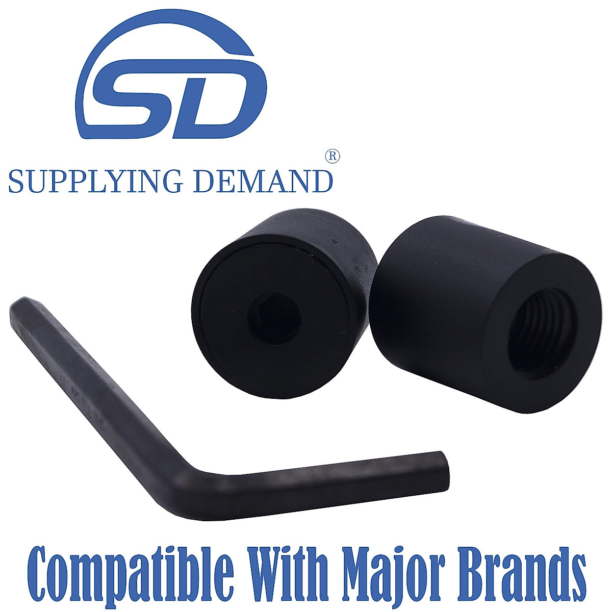 Supplying Demand SFL1402 2 Pack 1/4 Inch Safety Locking Caps with Tool
