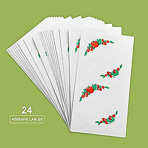 Wide Mouth Mason Jars 32 oz (Quart) Mason Jars with Lids and Bands (24-Pack) bundled With, KangarooBands Jar Opener, and Package Of Jar Labels | Canning, Fermenting, Pickling, DIY Decors Projects