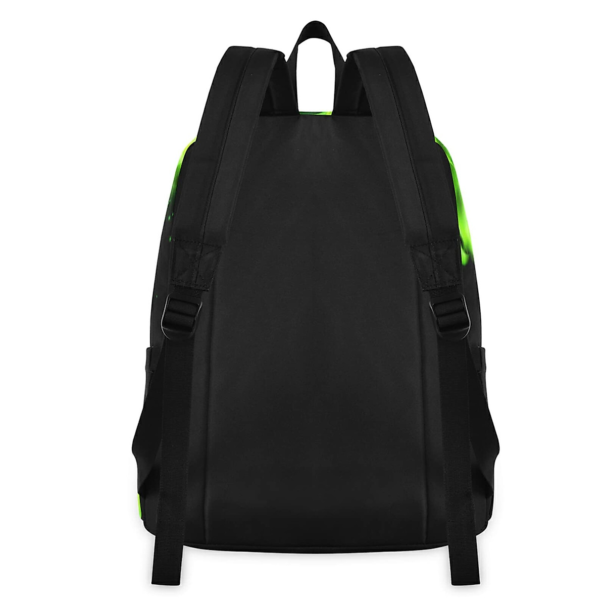 Green Fire Dragon Backpack, Travel Rucksack Lightweight School Bookbag Daypack for Adults Teen Students Boys Girls