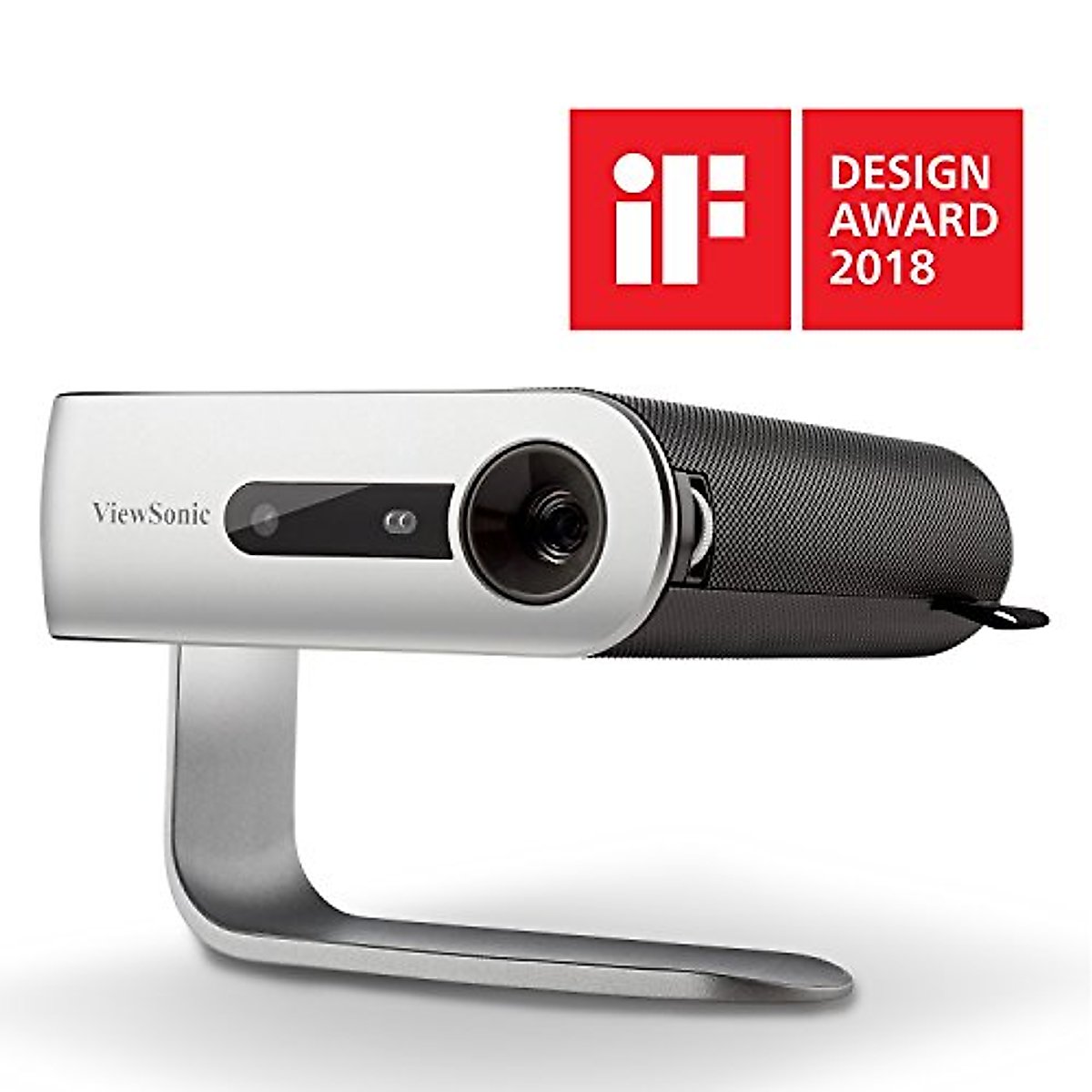 ViewSonic M1 Portable LED Projector with Auto Keystone, Dual Harman Kardon Speakers, HDMI, USB C, Stream Netflix with Dongle
