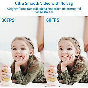 1080P Web Camera, 60FPS Webcam with Microphone, Qtniue USB Webcam Desktop or Laptop, Streaming Webcam for Computer Widescreen Video Calling, Conferencing or Recording, USB Computer Camera Built-in Mic