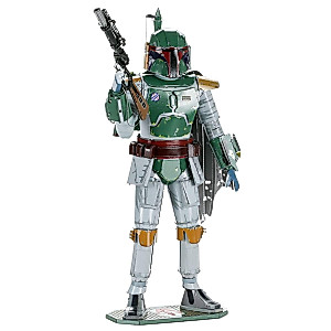 Metal Earth Premium Series Star Wars Boba Fett 3D Metal Model Kit