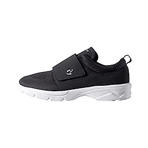 Silvert's Adaptive Clothing & Footwear Women’s Ultra Comfort Flex Neoprene Extra Wide Shoes for Seniors Black
