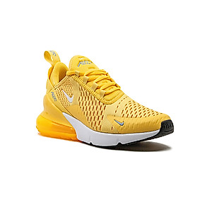 NIKE Women's Shox Q'Vida, Yellow White, 3.5/4 UK